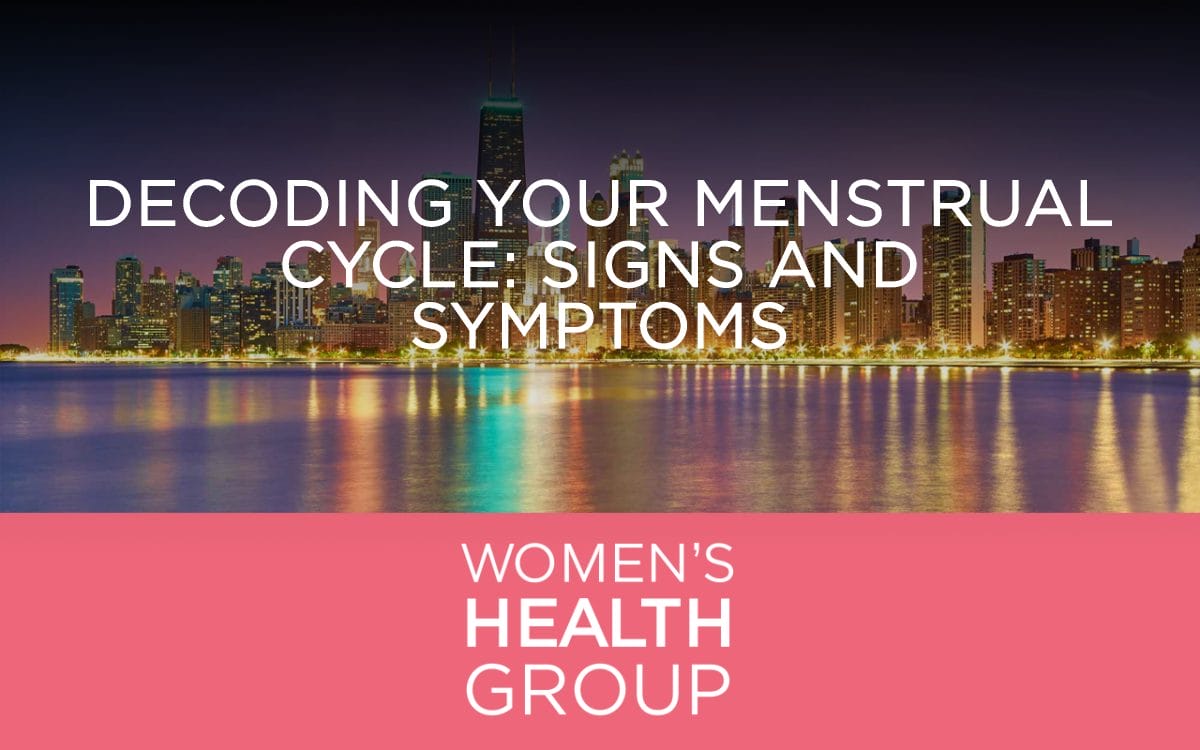Decoding Your Menstrual Cycle: Signs And Symptoms - Women's Health ...